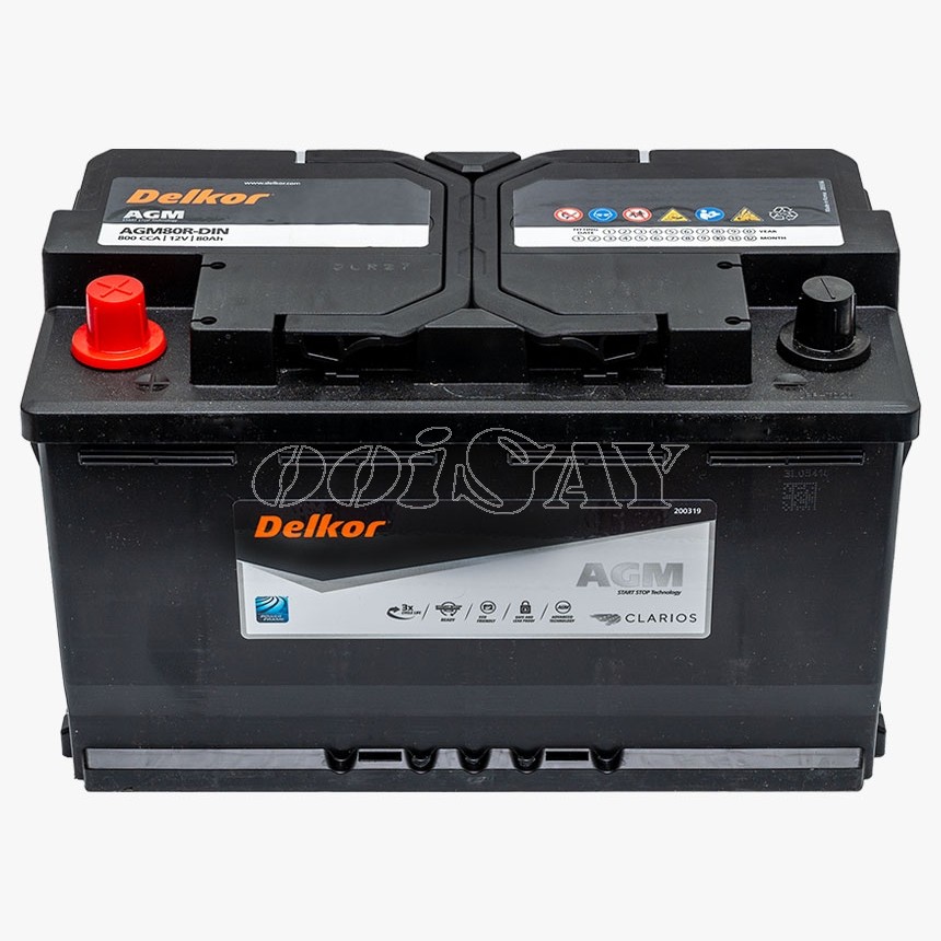 OOISAY® | DELKOR DIN80R/LN4 (AGM) | OOISAY