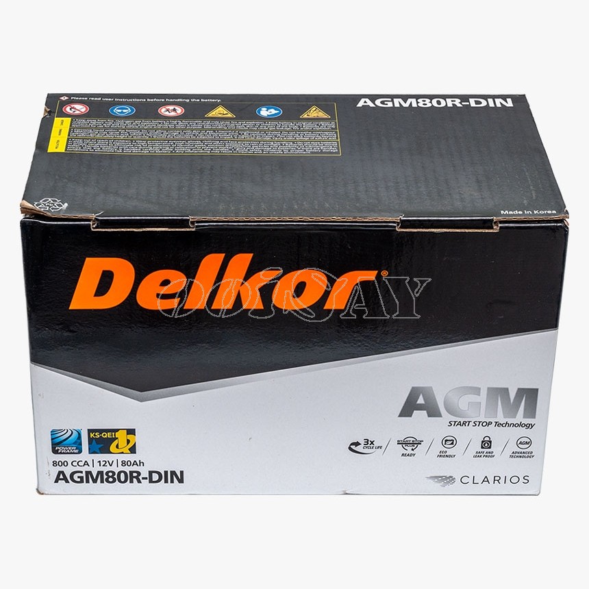 OOISAY® | DELKOR DIN80R/LN4 (AGM) | OOISAY